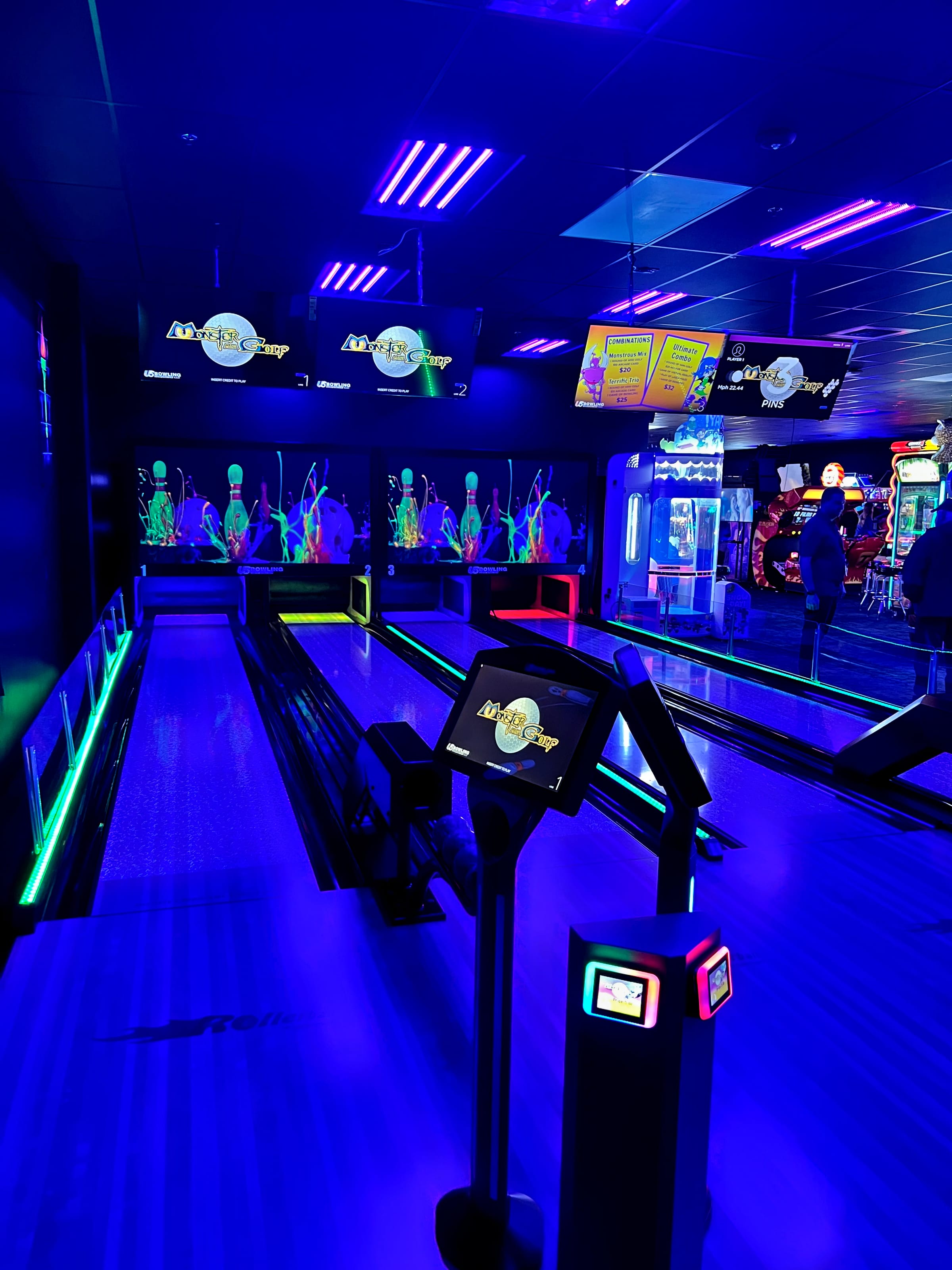 Explore Monster Mini Golf in Allentown: Arcade, Bowling & Laser Maze